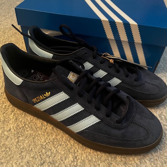 adidas | Shoes | New In Box Adidas Handball Spezial Blue Size 9 | Poshmark